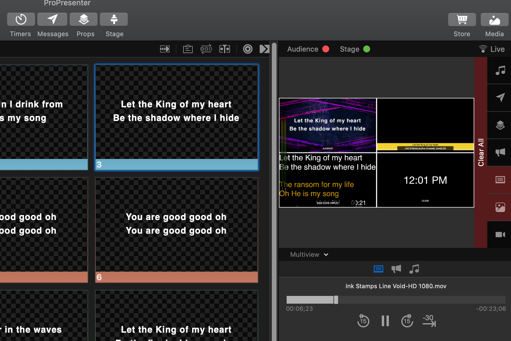 Propresenter 7 Templates