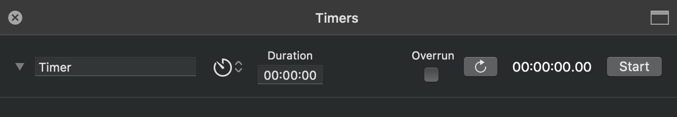 Setting up Timers in ProPresenter 7 – Renewed Vision