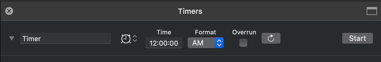 Setting up Timers in ProPresenter 7 – Renewed Vision